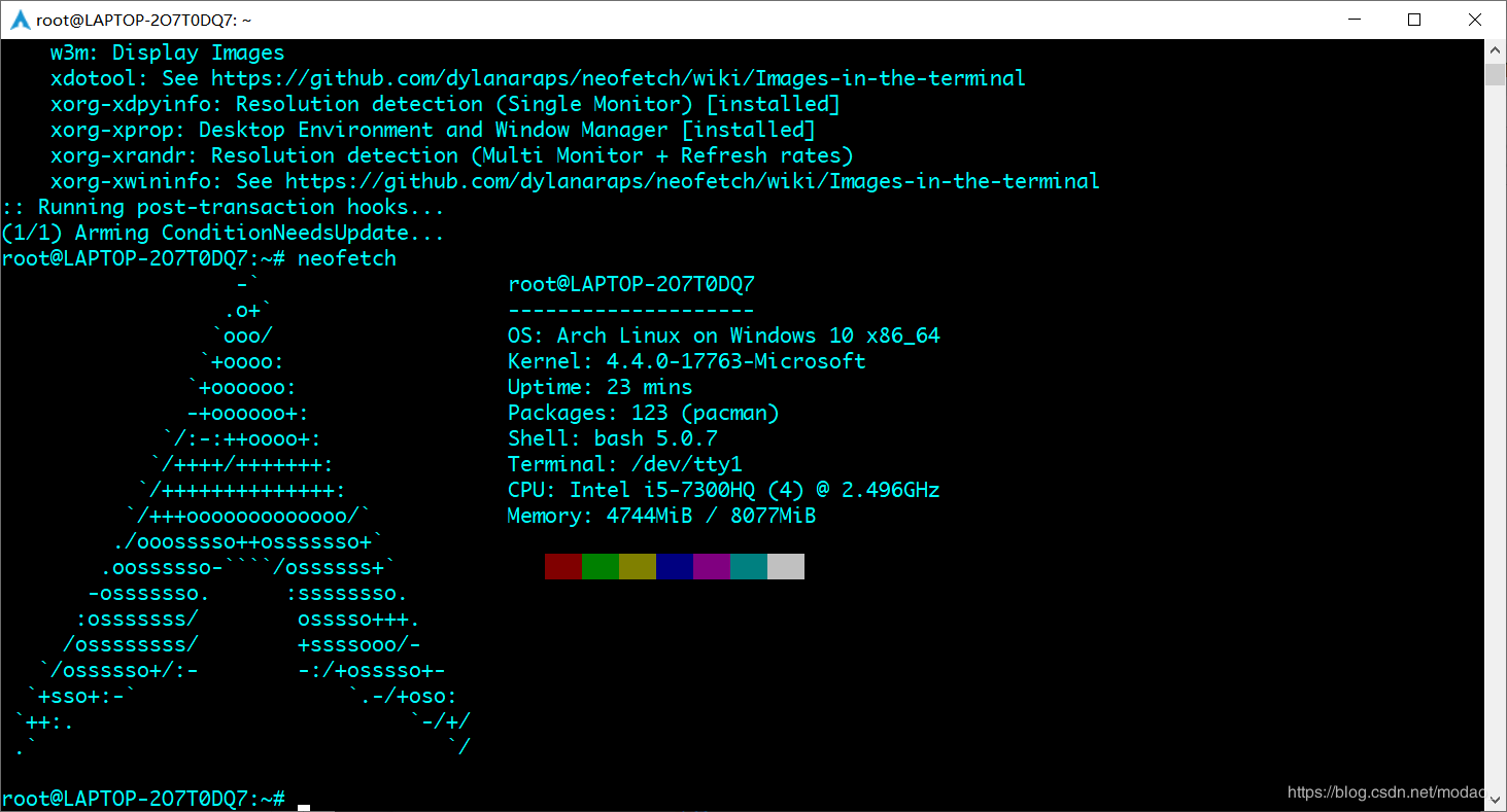 WSL Arch Linux简单开箱 - 豌豆ip代理
