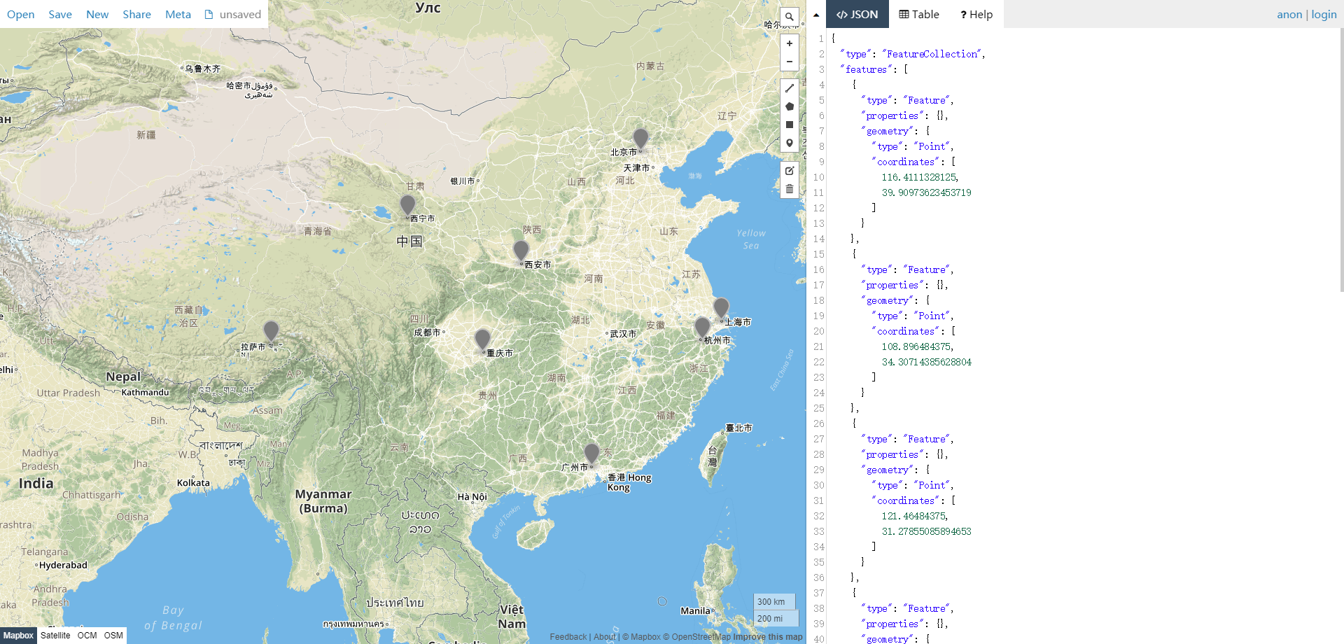使用D3.js绘制地图并打点 - 豌豆ip代理
