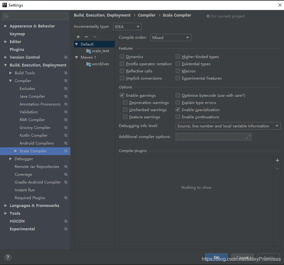 Idea中编写scala程序报错scalacjvm 18 Targetjvm 18 Csdn博客