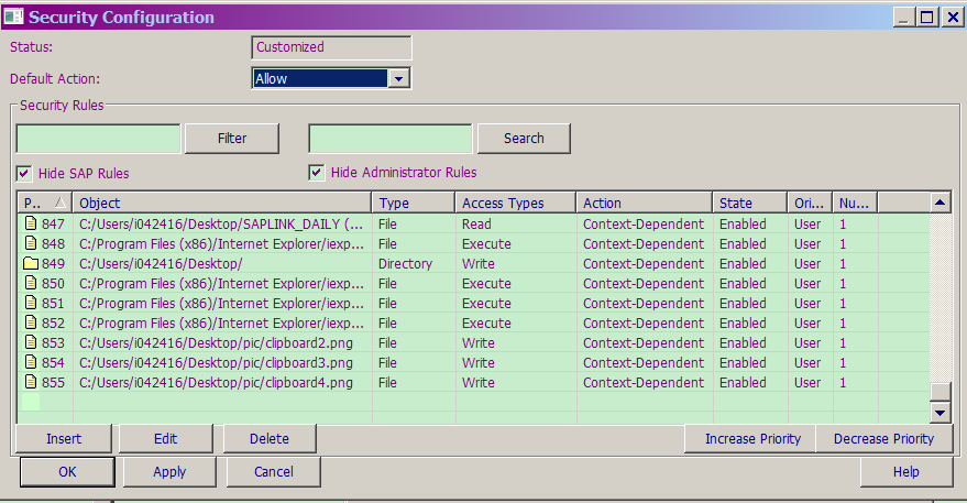 SAP GUI security setting on local file access - 豌豆ip代理